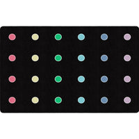 Pop of Color Mini Dots Seating Rug