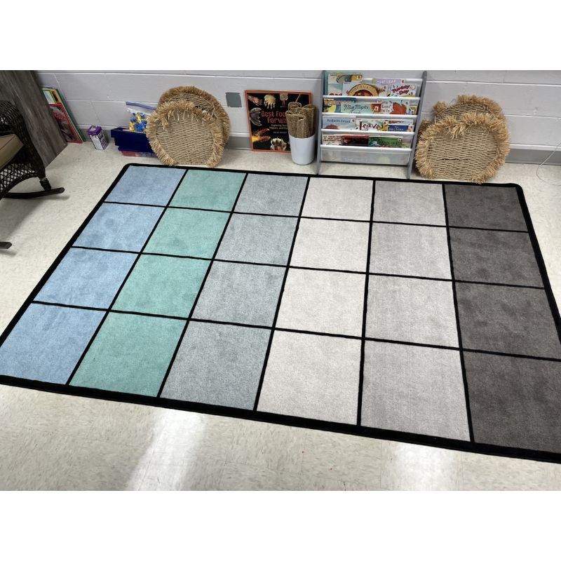 Tranquil Tundra Classroom Seating Rug