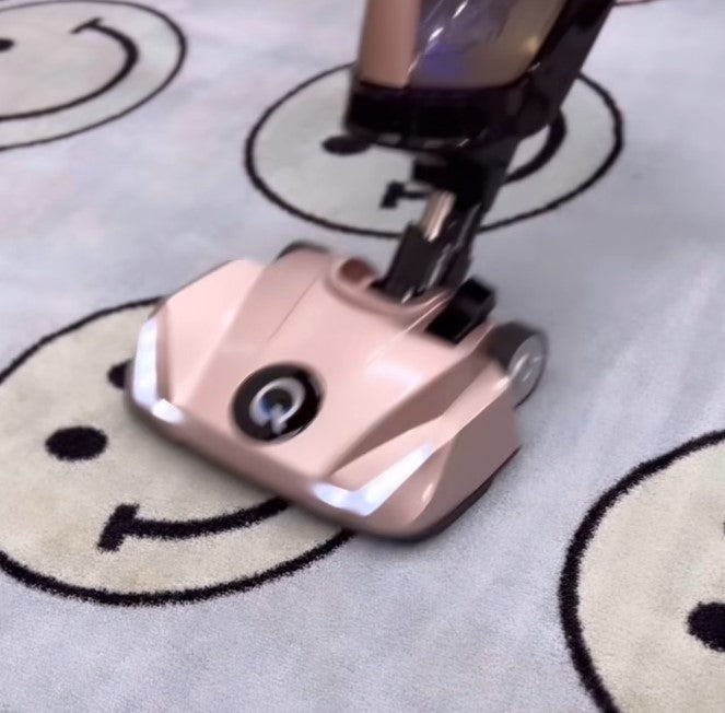 Pastel Rainbow Smiley Face Classroom Seating Rug