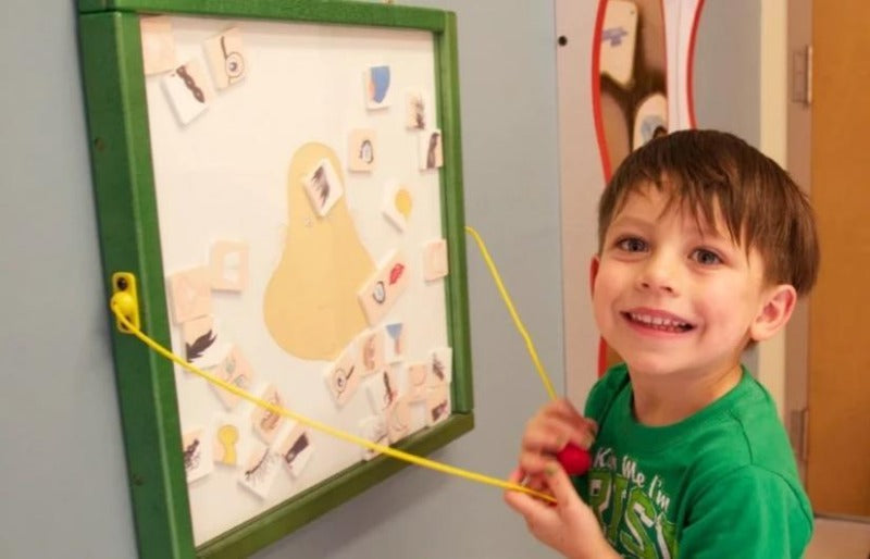 Funny Face Wall Activity Toy