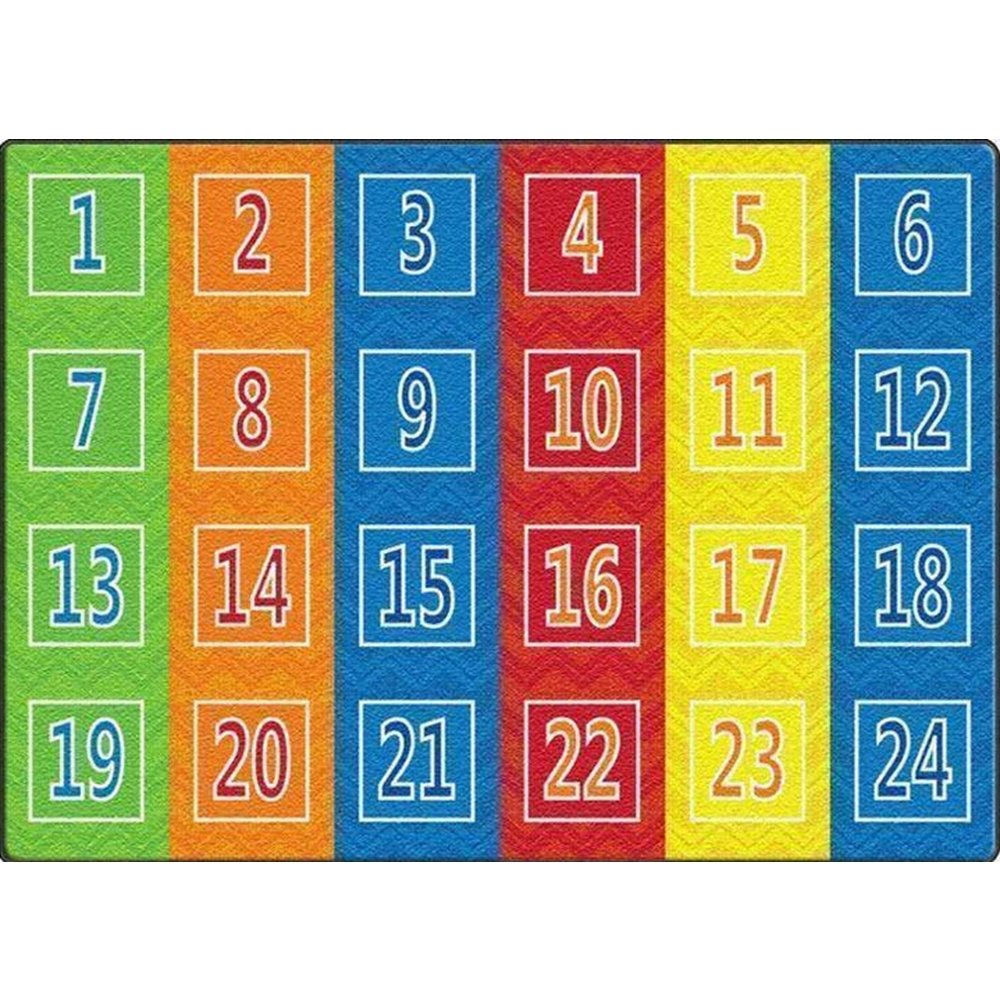 Numbers Rugs for Classroom Learning Areas